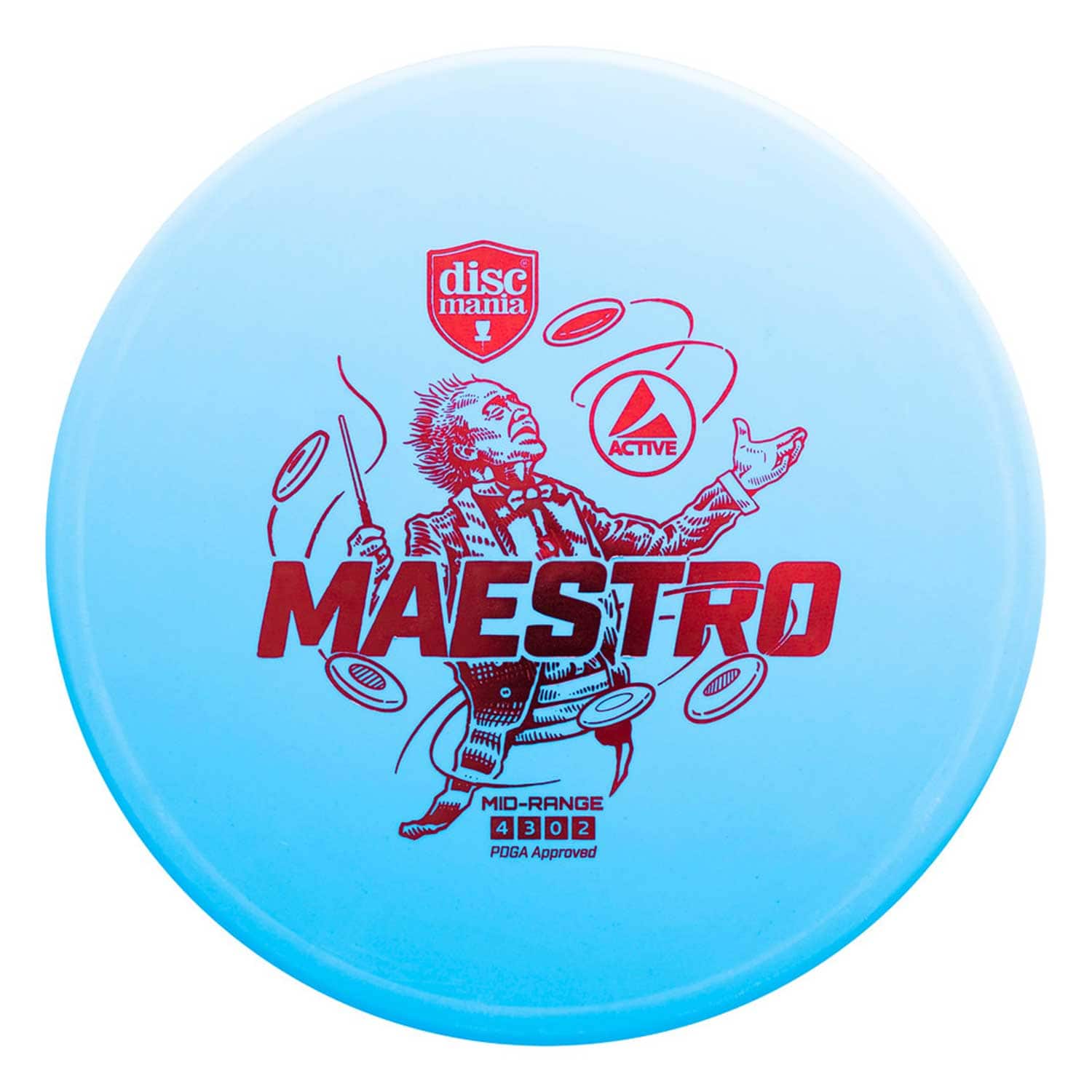 Discmania Maestro Active - Mid-range - Prylgrossen